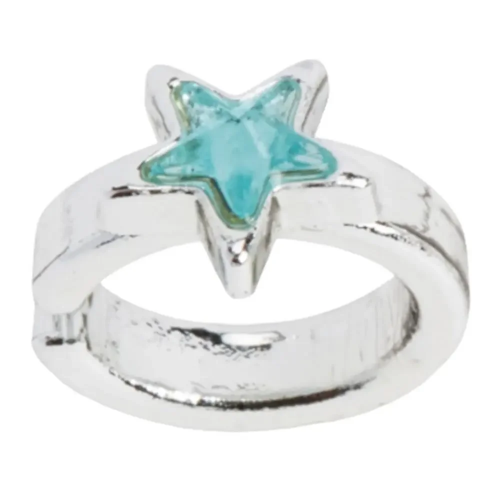 American Girl | Toys | American Girl Doll Ring Silver Blue Gemstone ...